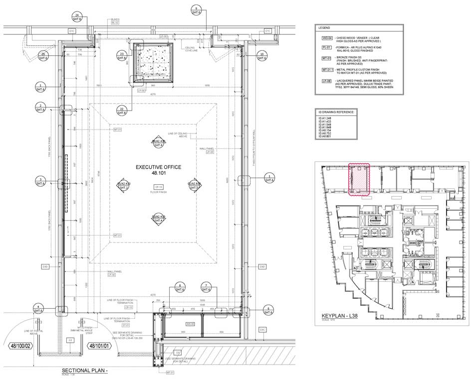 Architectural & Commercial Millwork Shop Drawings for Manufactures