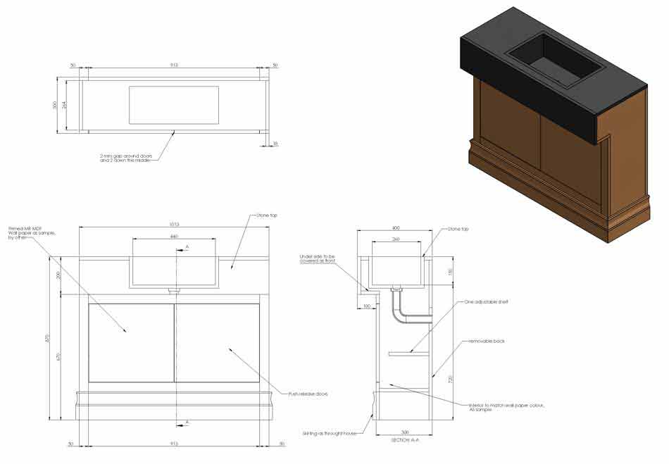 Cabinet Drafting & Casework Shop Drawings Services