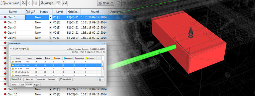 MEP Clash Detection Services using Navisworks