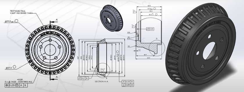 Machine & Tool Design Services: 2D Drawings, 3D CAD Modeling