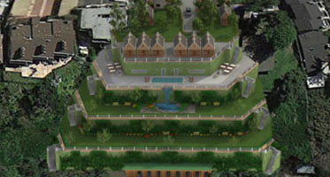 3D Rendering & Modeling for Property Retaining Wall | USA | Hitech