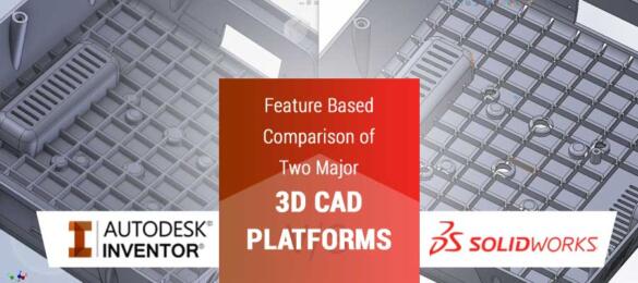 SolidWorks Vs Inventor: Features Comparison of 3D CAD Platforms | Hitech