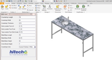 Vanity Configurator using Inventor iLogic, USA | Case Study | Hitech ...