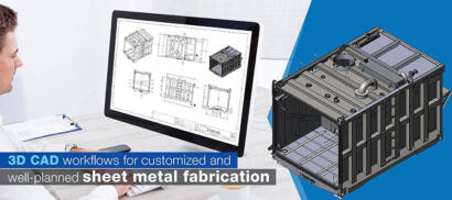 Top 5 Key Sheet Metal 3D Modeling Features for Fabrication | Hitech