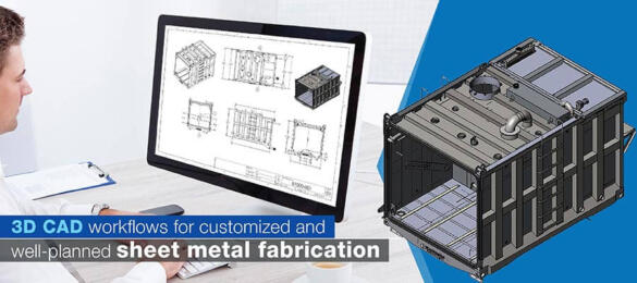 Top 5 Key Sheet Metal 3D Modeling Features for Fabrication | Hitech