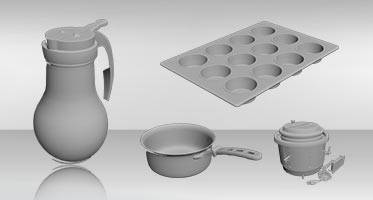 3D Product Modeling for e-commerce Wholesaler, USA | Hitech CADD Services