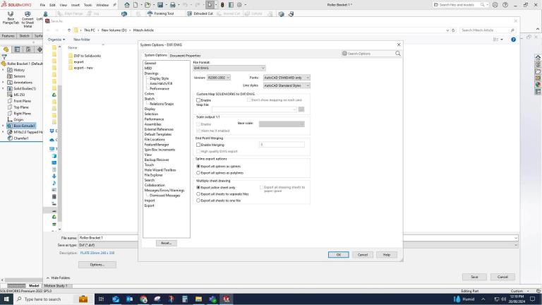 DXF Files in SolidWorks: Importing & Exporting Guide