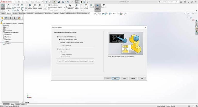DXF Files in SolidWorks: Importing & Exporting Guide