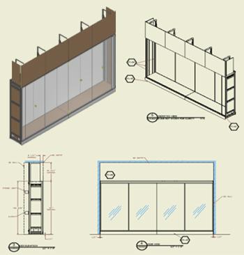 Millwork Shop Drawings | Outsource Joinery Drafting Services | Hitech