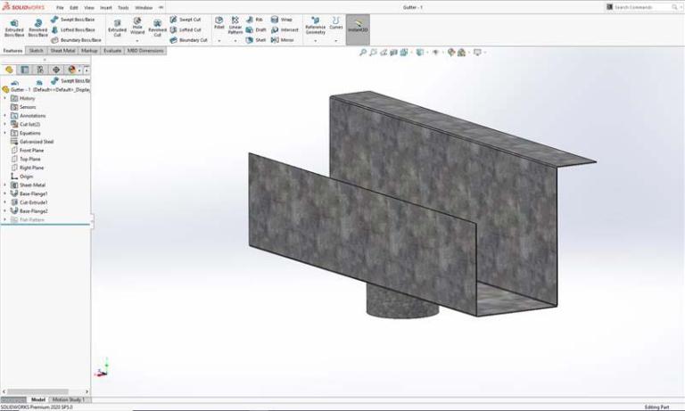 SolidWorks Macros: Automate Sheet Metal Drafting