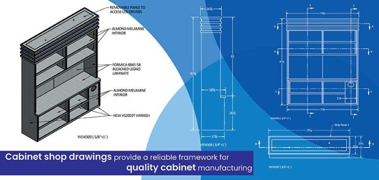 Cabinet Shop Drawings: A Detailed Guide | Hitech CADD